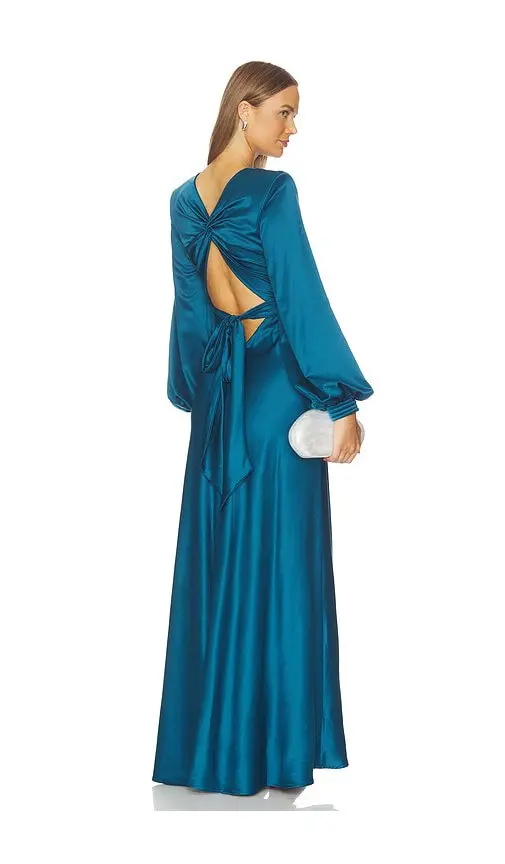 ZHIVAGO The Fading Hour Gown - Teal