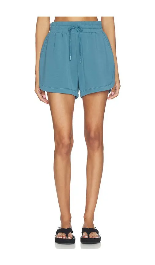Varley Coulter High Rise Short - Teal