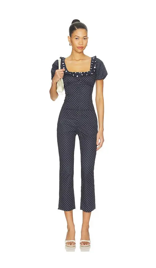 WeWoreWhat Ruffle Button Up Top