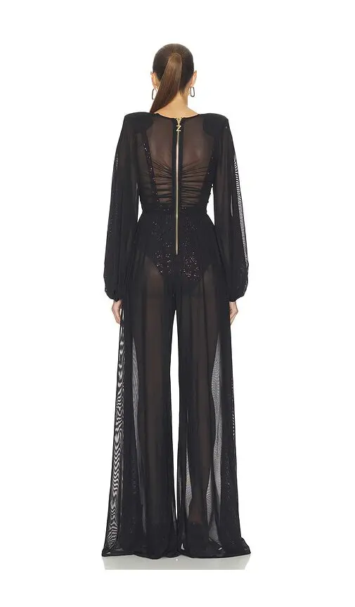 ZHIVAGO He Loved Her Pc Mesh Jumpsuit