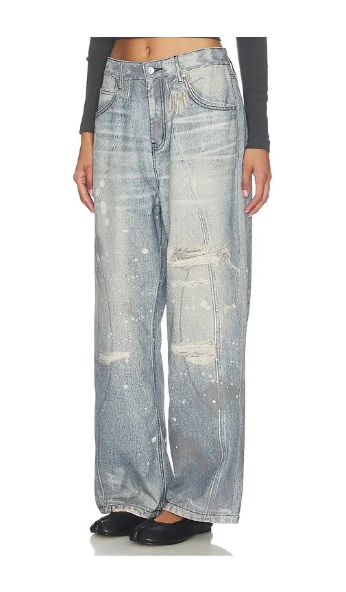 VANDYTHEPINK Trompe L'oeil Jeans