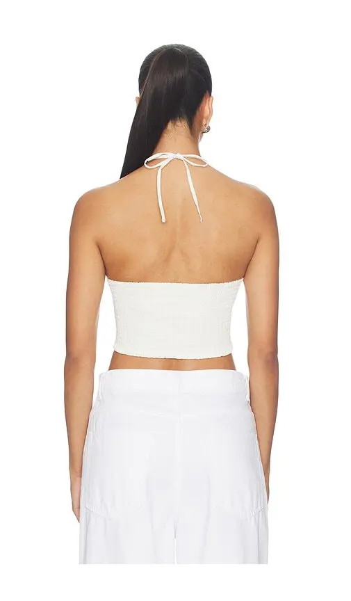 Agua Bendita Serenity Ivy Halter Top