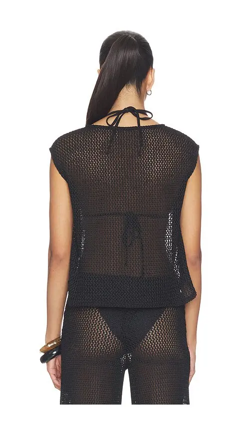 RIPLEY RADER Fishnet Lounge Tank