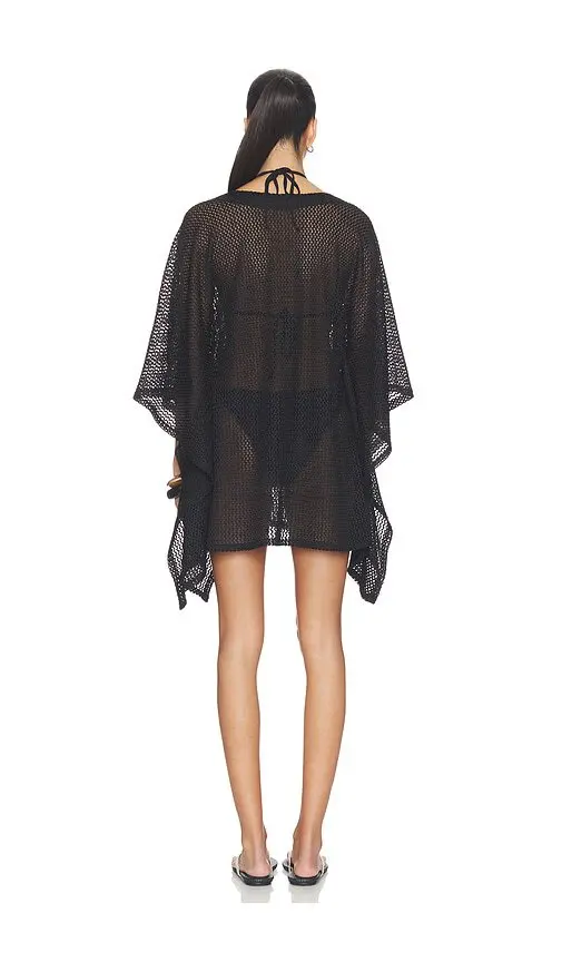 RIPLEY RADER Fishnet Caftan Short