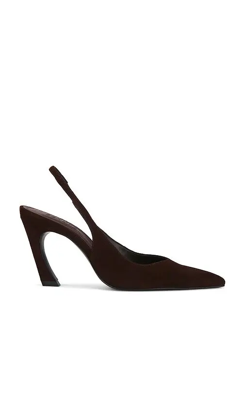 Schutz Lexi Slingback Pump - Chocolate