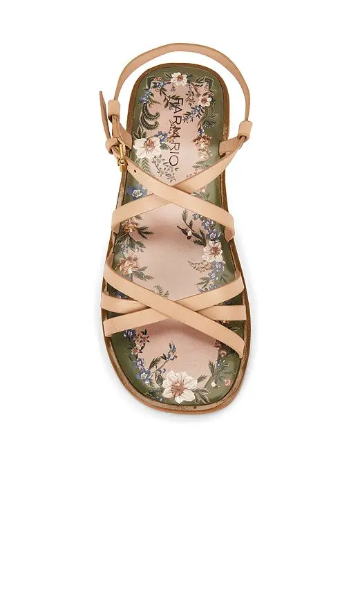 Farm Rio Spring Flat Sandals