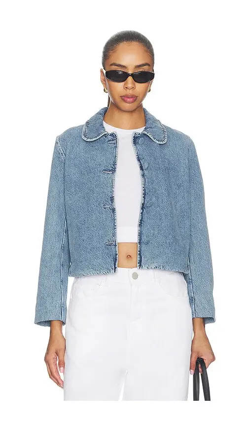 FRAME The Palm Jacket - Blue
