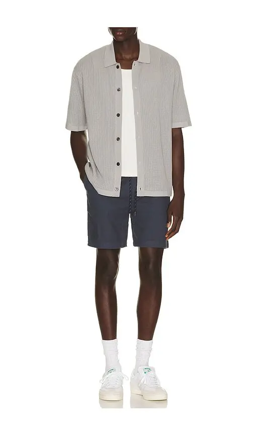 Faherty Brand Essential Drawstring Shorts - Blue
