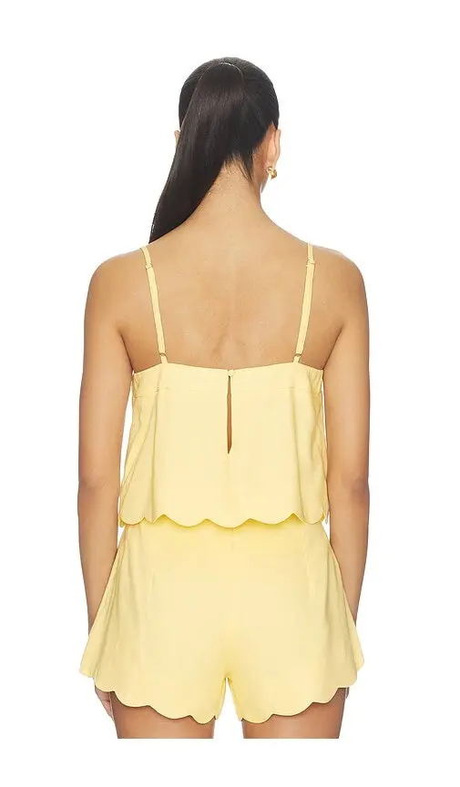 Minkpink Grazia Scallop Hem Cami