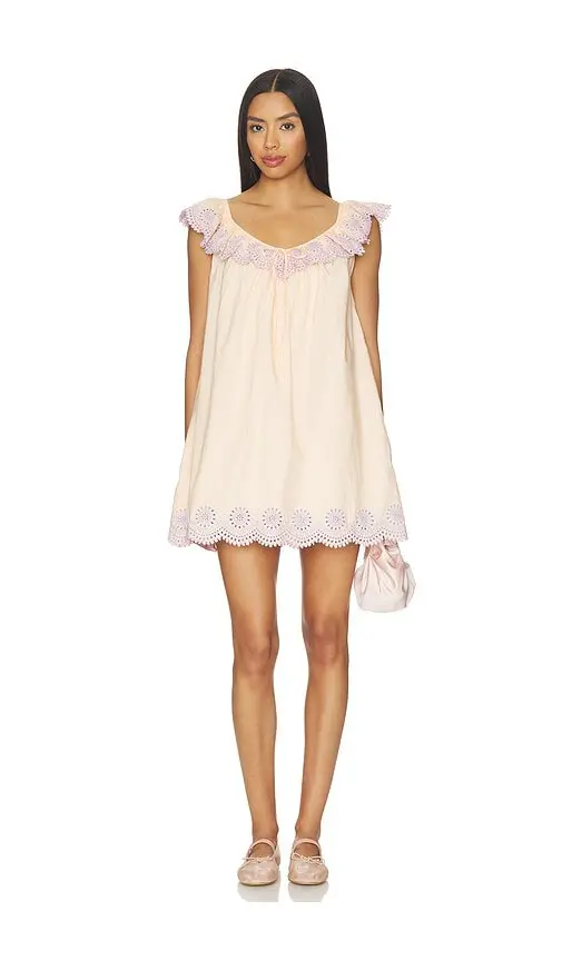 Tularosa Anya Mini Dress - Blush