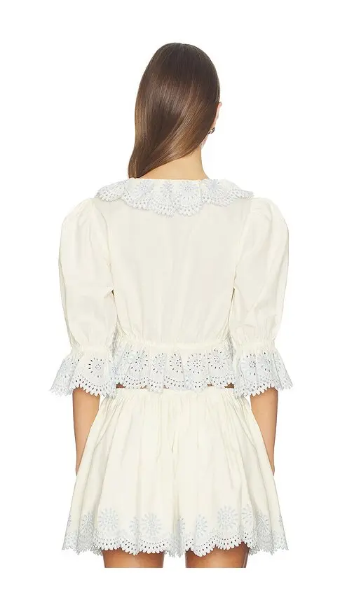 Tularosa Anya Embroidered Blouse