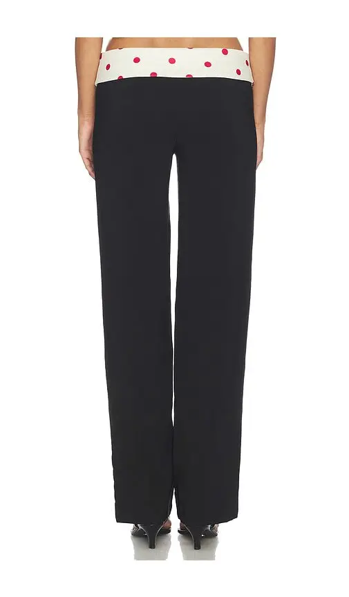 MORE TO COME Tailored Polka Dot Waist Trousers