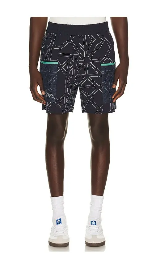 MALBON Mesh Basket Shorts