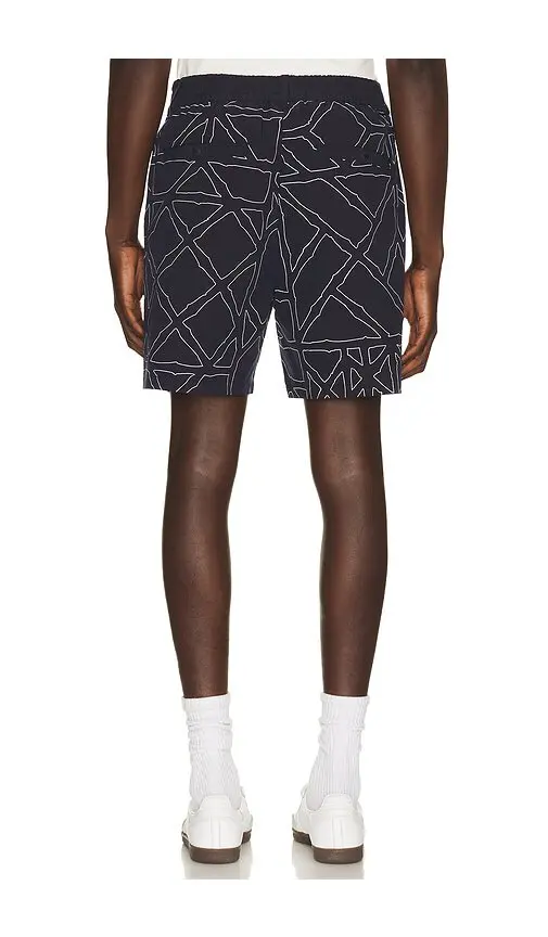 MALBON Mesh Basket Shorts