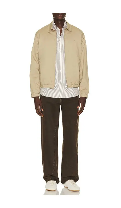 Rag & Bone Harrington Cotton Jacket - Nude