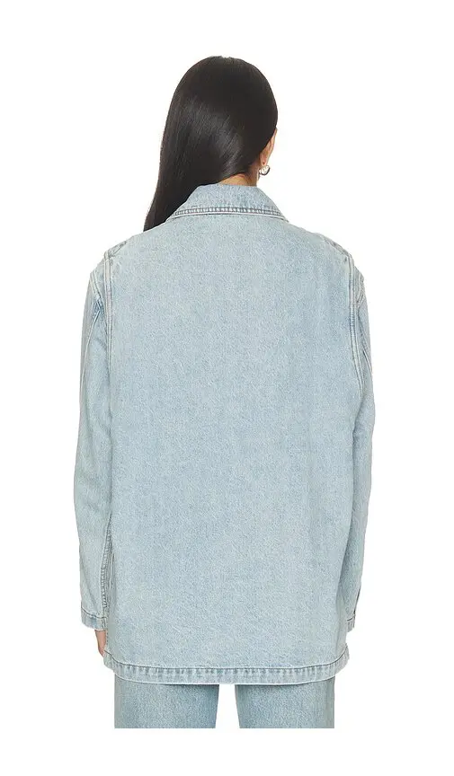 Still Here Denim Barn Jacket - Blue