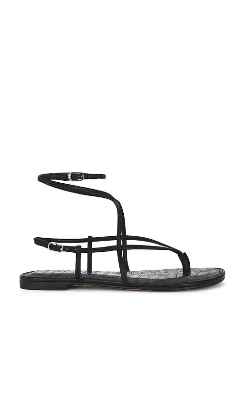 Sam Edelman Clarra Flat Sandal - Black