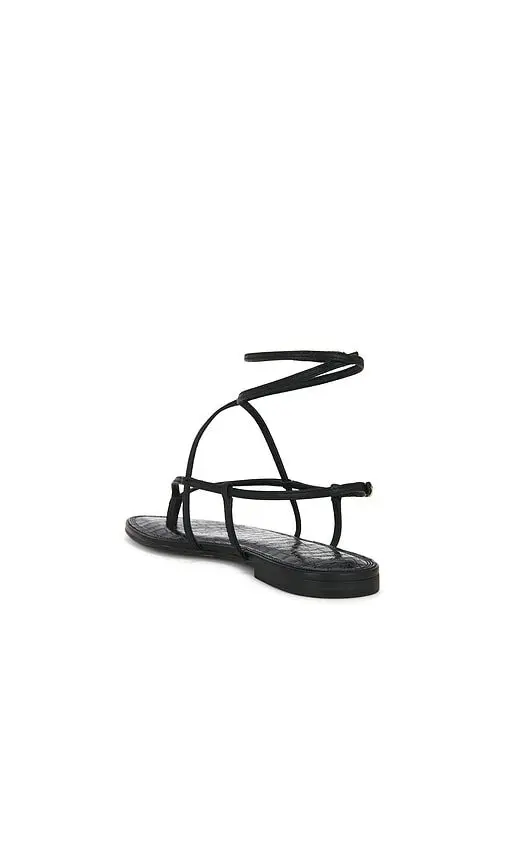 Sam Edelman Clarra Flat Sandal - Black