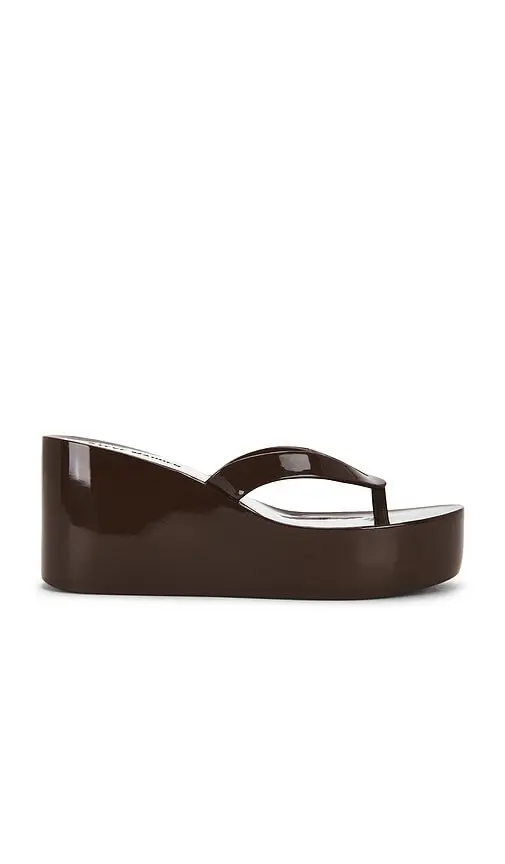 Steve Madden Jella Platform Thong Sandal - Tan