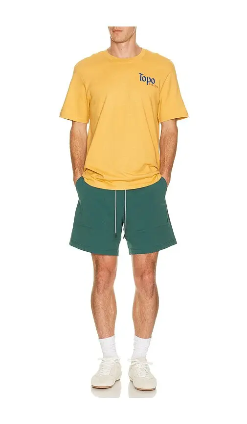 TOPO DESIGNS Peak Tee In . Also