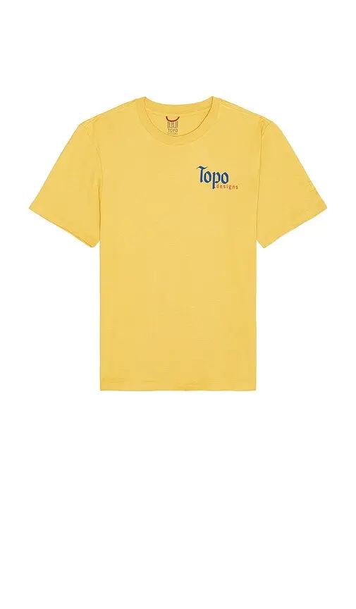 TOPO DESIGNS Peak Tee In . Also