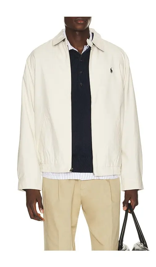 Polo Ralph Lauren Bi-swing Windbreaker Jacket - Beige