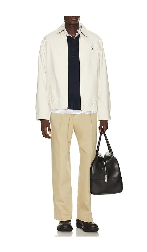 Polo Ralph Lauren Bi-swing Windbreaker Jacket - Beige