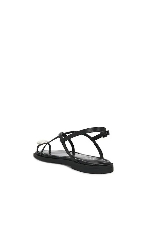 Rag & Bone Remi Flat Sandal - Black