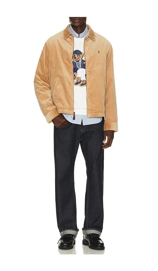 Polo Ralph Lauren 8 Wale Corduroy Wynton Windbreaker - Brown