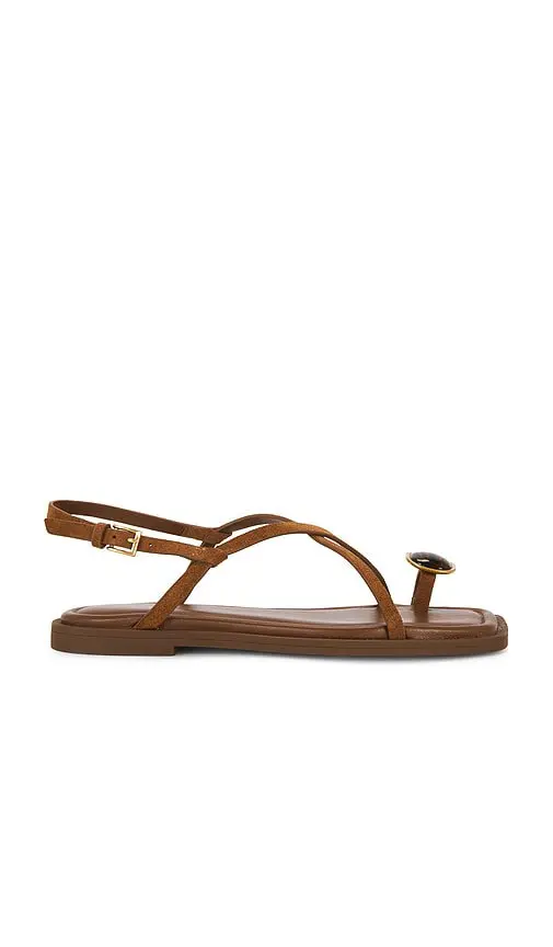 Rag & Bone Remi Flat Sandal - Brown