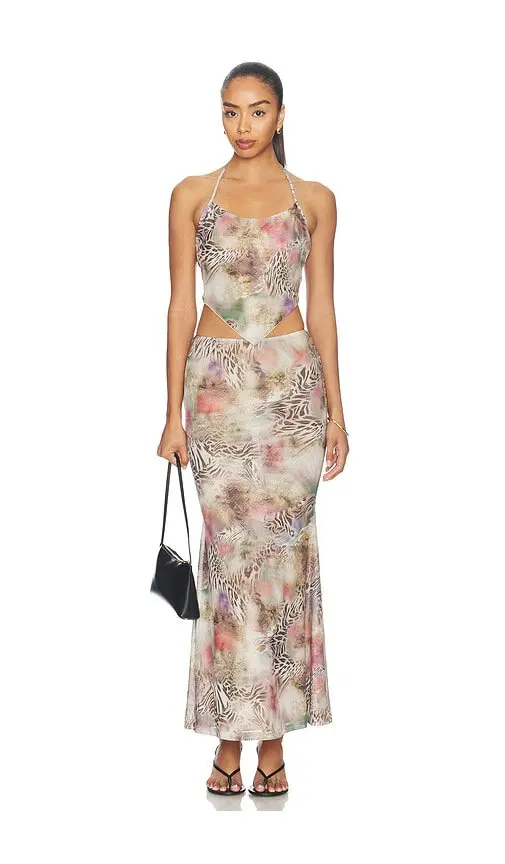Superdown Tia Maxi Skirt Set - Neutral