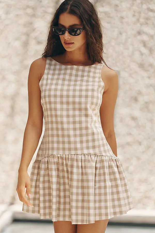 Peixoto Addison Mini Dress - Beige