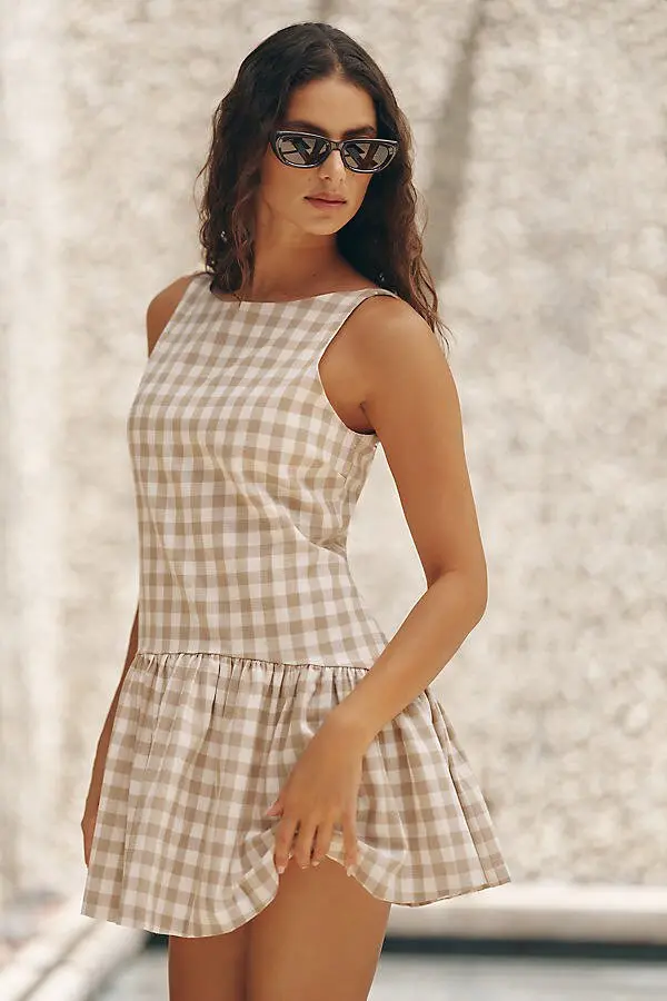 Peixoto Addison Mini Dress - Beige
