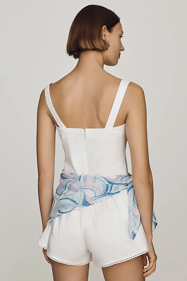 Avec Les Filles Drop-waist Romper