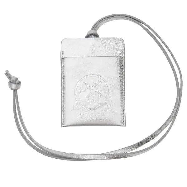 A.p.c. Frgmt. Dough Card Holder - Silver