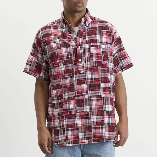 BEAMS Pullover Patchwork Masras Shirt