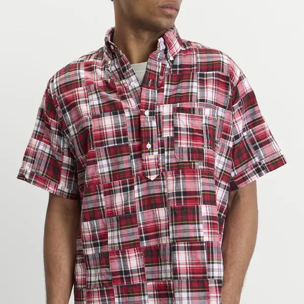 BEAMS Pullover Patchwork Masras Shirt