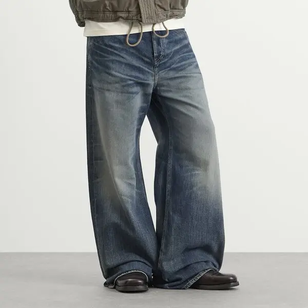 DIESEL® D-rise Wide Leg Jeans