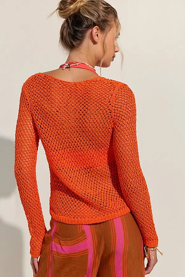 Free People Coconut Knit Long Sleeve By