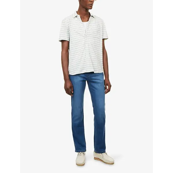 Paige Normandie Straight-leg Denim Jeans