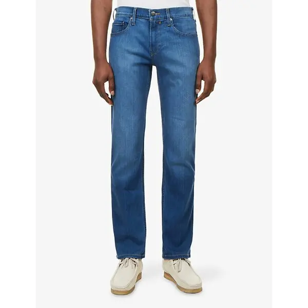 Paige Normandie Straight-leg Denim Jeans