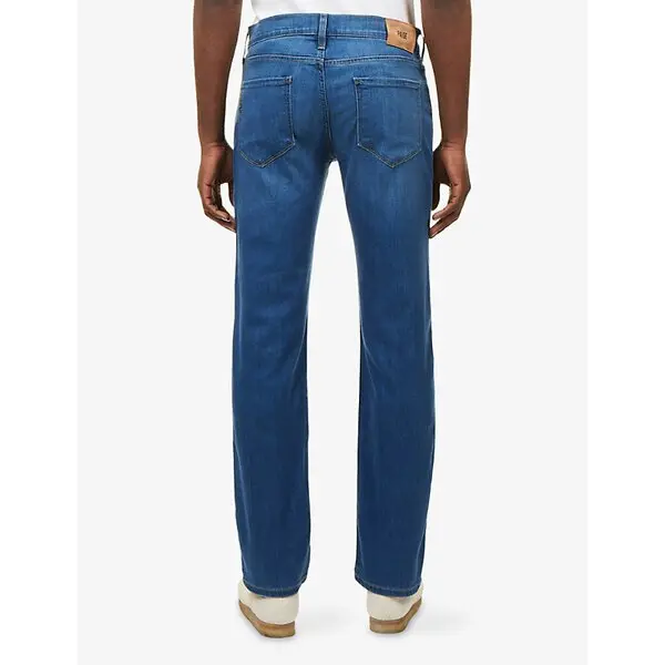 Paige Normandie Straight-leg Denim Jeans