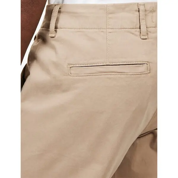 Paige Vincent Straight-leg Cotton-blend Chino Trousers