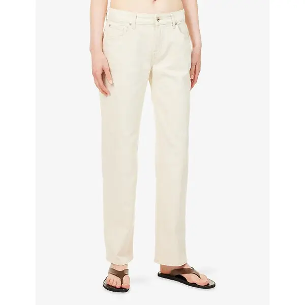 7 For All Mankind Calie Straight-leg Denim Jeans