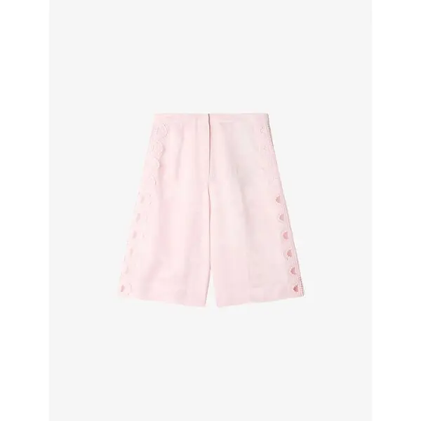 Sandro Floral Jacquard Bermuda Shorts