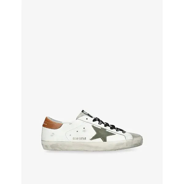 GOLDEN GOOSE Super Star Leather Trainers