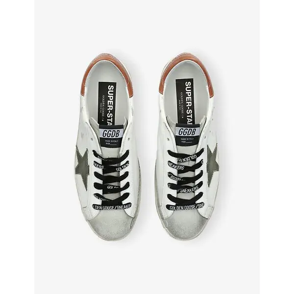 GOLDEN GOOSE Super Star Leather Trainers
