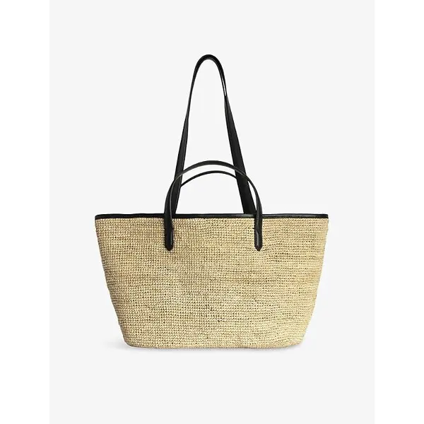 Zadig&Voltaire Wings Raffia Basket Bag