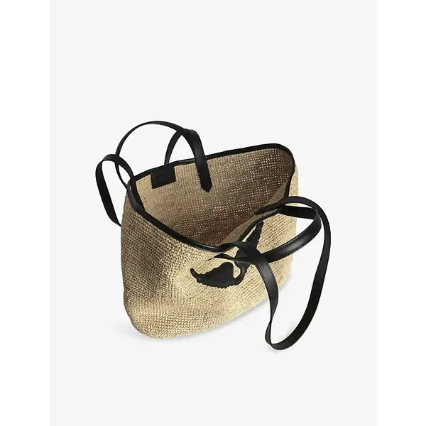 Zadig&Voltaire Wings Raffia Basket Bag