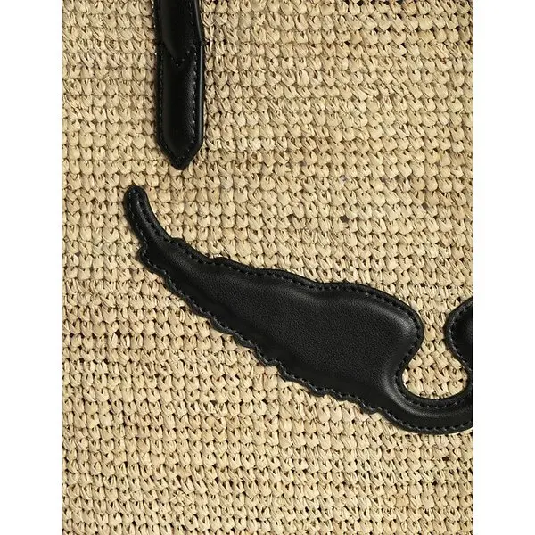 Zadig&Voltaire Wings Raffia Basket Bag